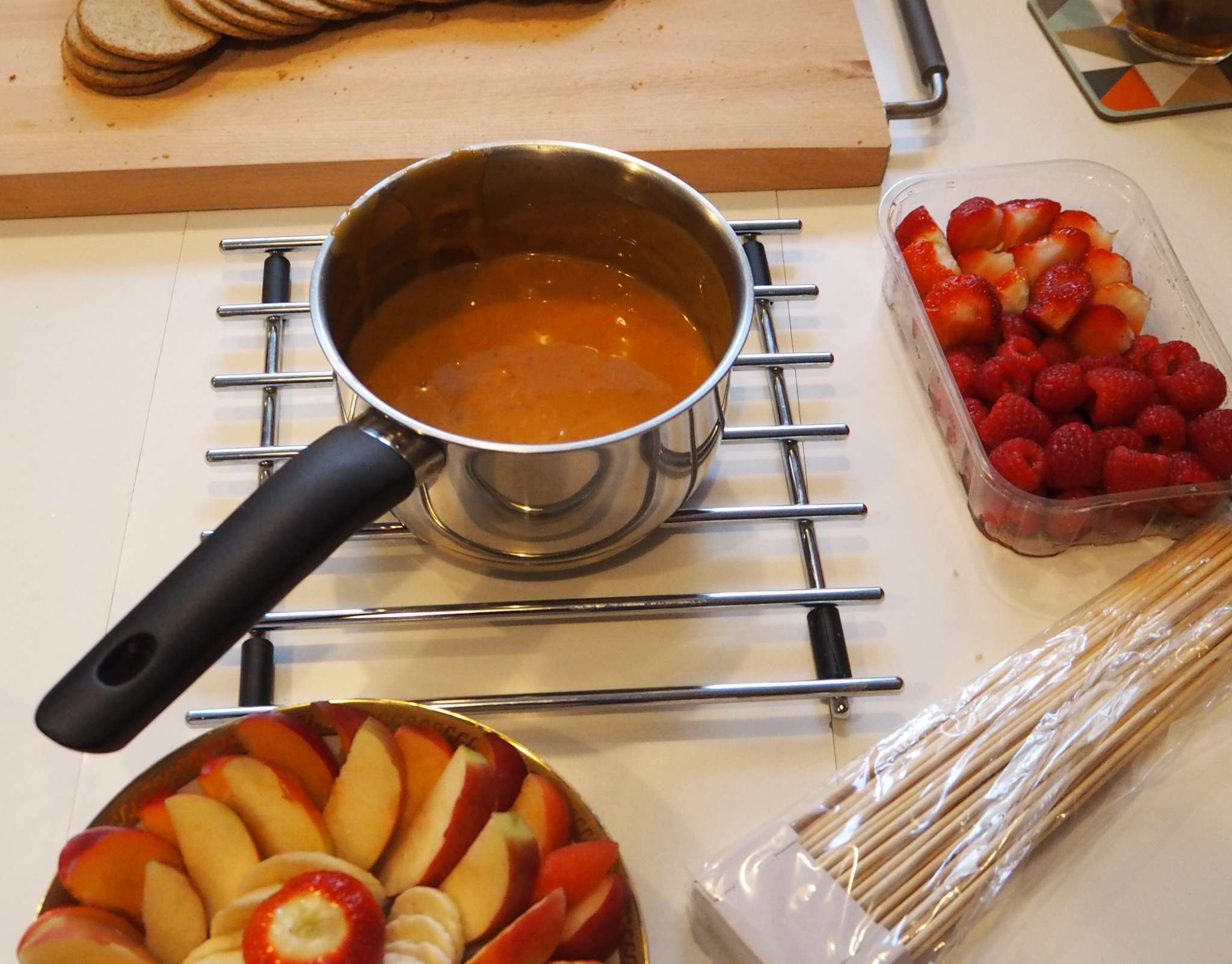 Baked Brunost Cheesecake