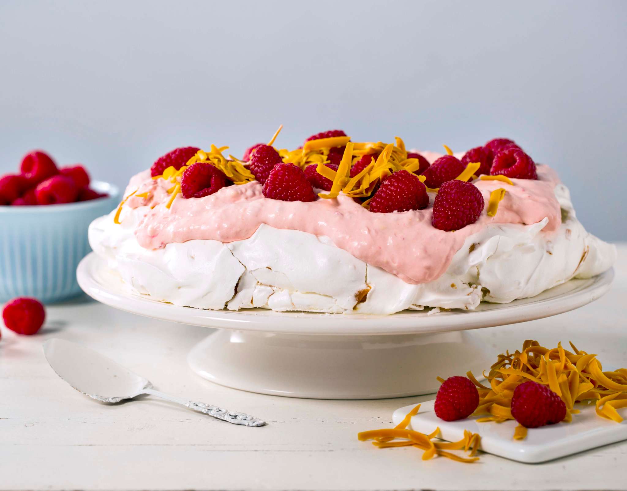 Baked Brunost Cheesecake